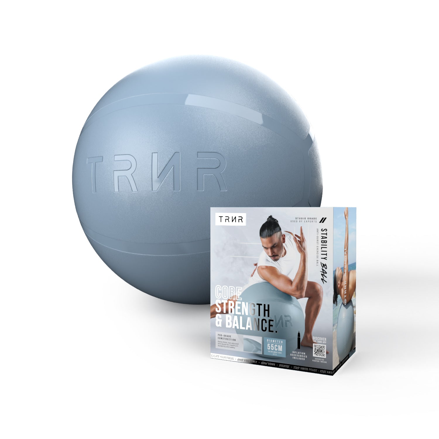 スタビリティボール｜STABILITY BALL 55cm バランスボール TRNR トレイナー – TRNR 日本公式ストア